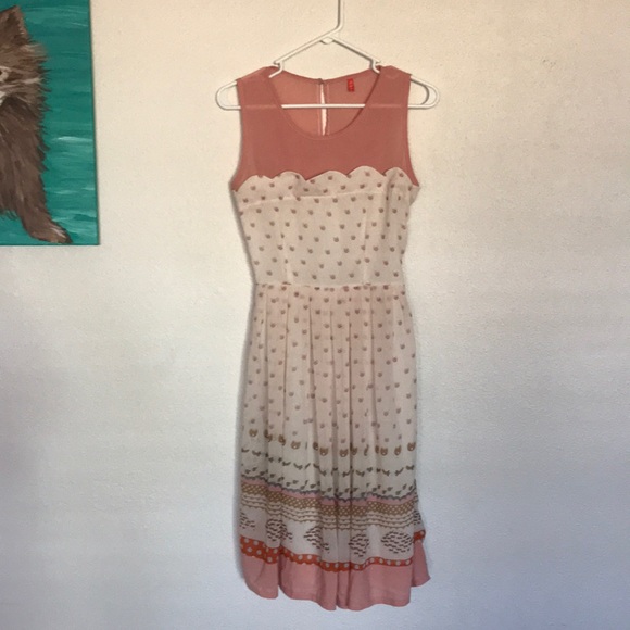 Modcloth | Dresses | Adorable Retro Modcloth Cat And Fish Dress | Poshmark